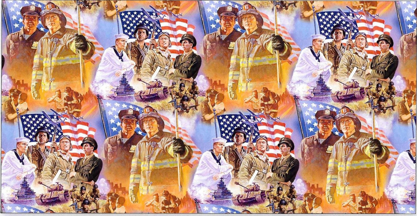 Pride & Courage - Heroes – Sander's Sew N Vac & The Fabric Bin