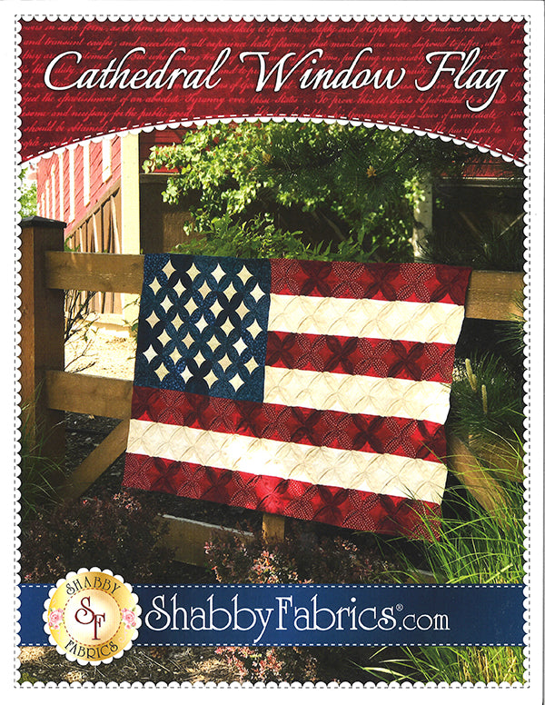 Pt - Cathedral Window Flag – Sander's Sew N Vac & The Fabric Bin