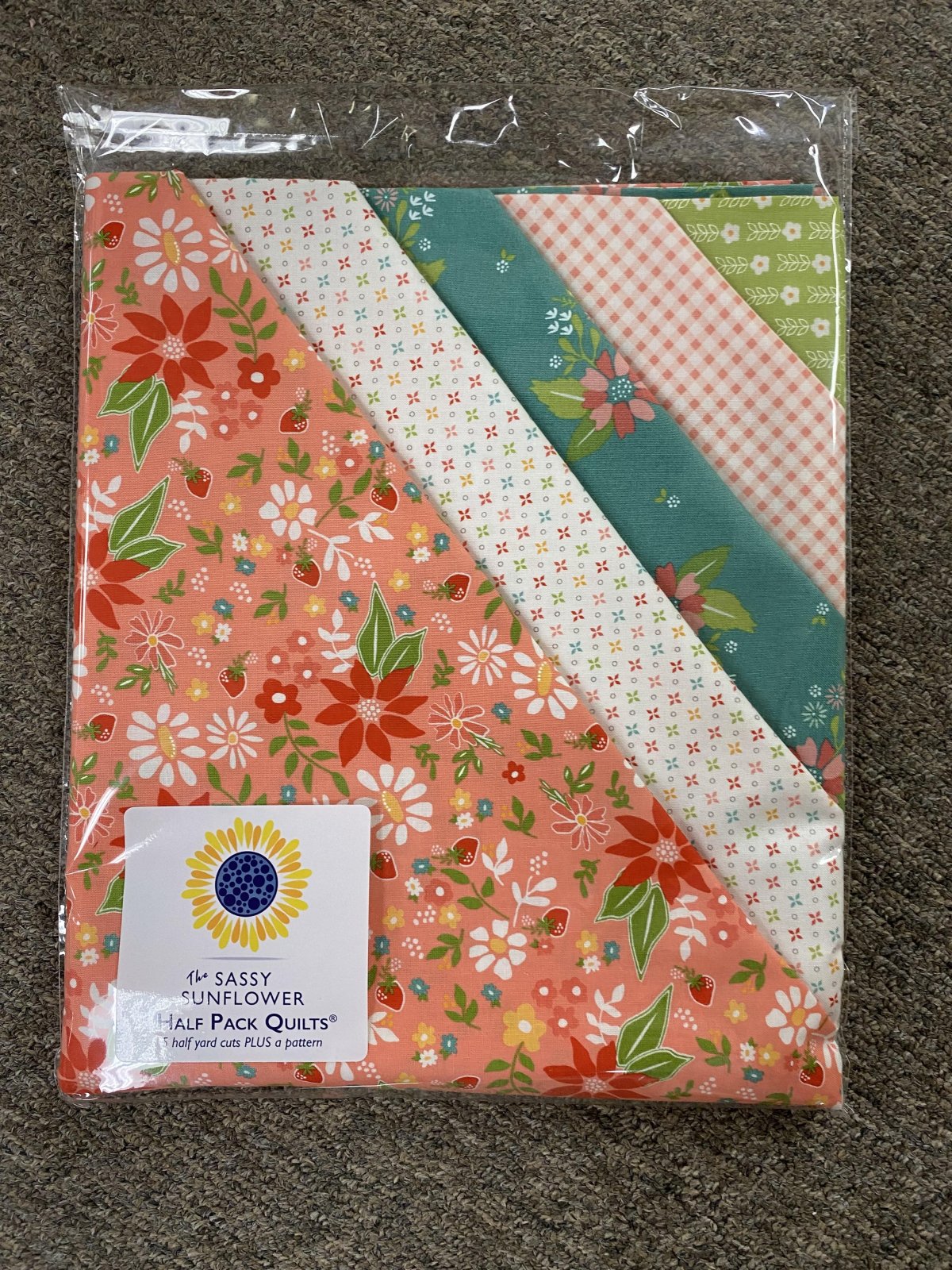 Springs in Town Green- Half Pack Quilt – Sander's Sew N Vac & The ...