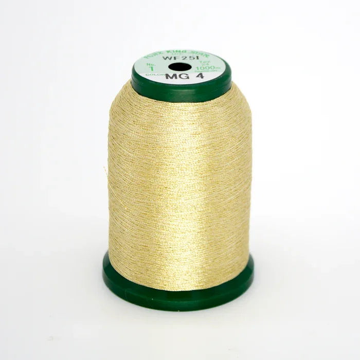 Metallic Kingstar MG4 1000M Champagne Gold – Sander's Sew N Vac & The ...